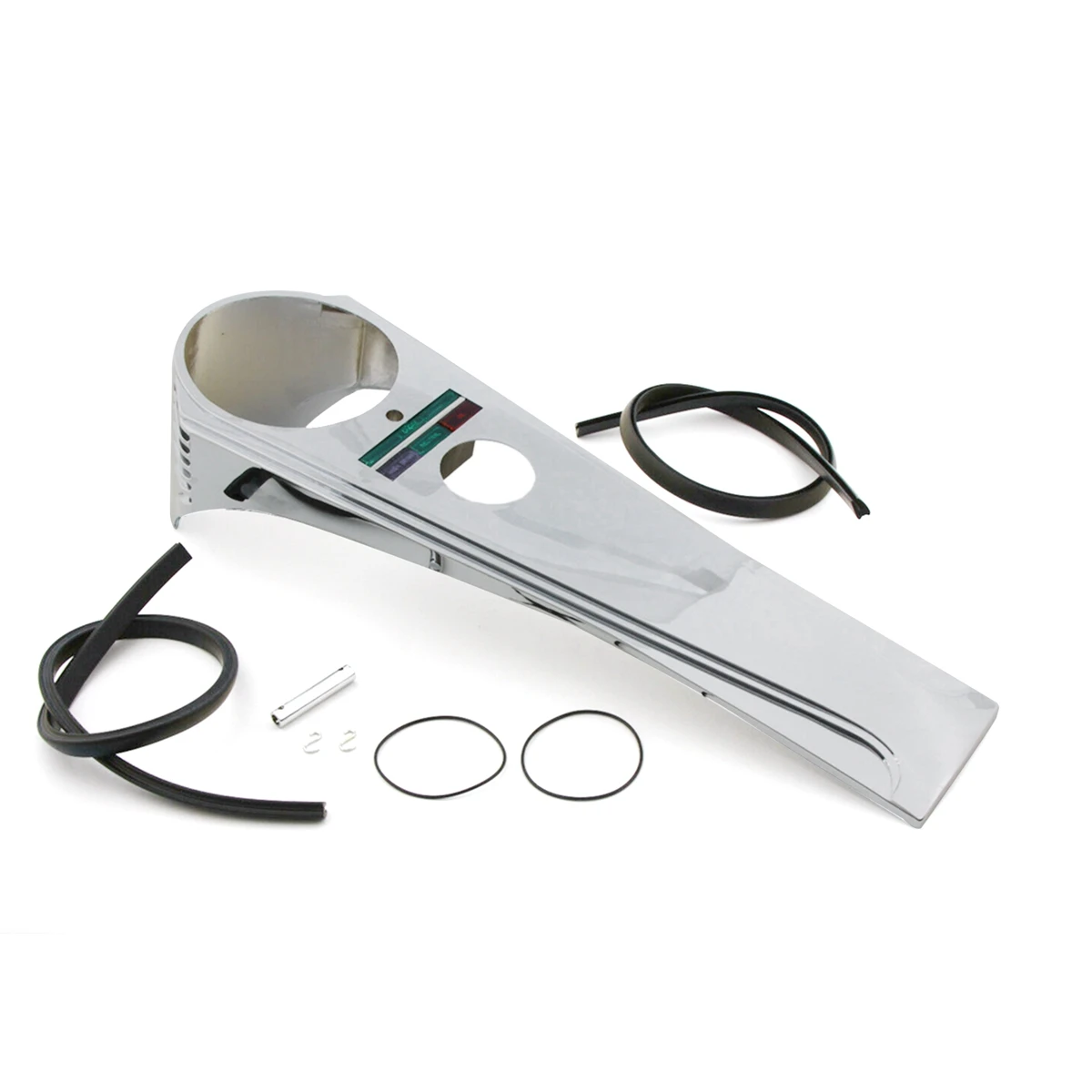 Chrom-Long-Rider-Dash-Panel-f-r-Harley-Softail-Glide-Shovel-head-fl-fx ...