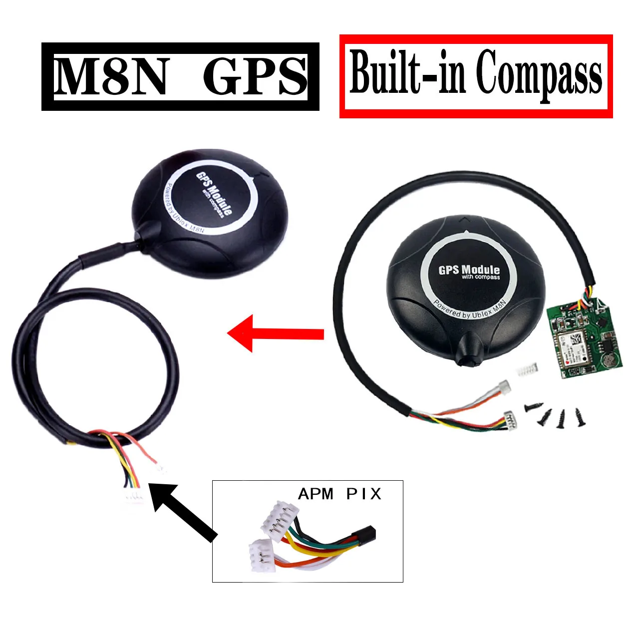 M-dulo-GPS-M8N-NEO-M8N-de-alta-calidad-br-jula-integrada-GPS-para ...
