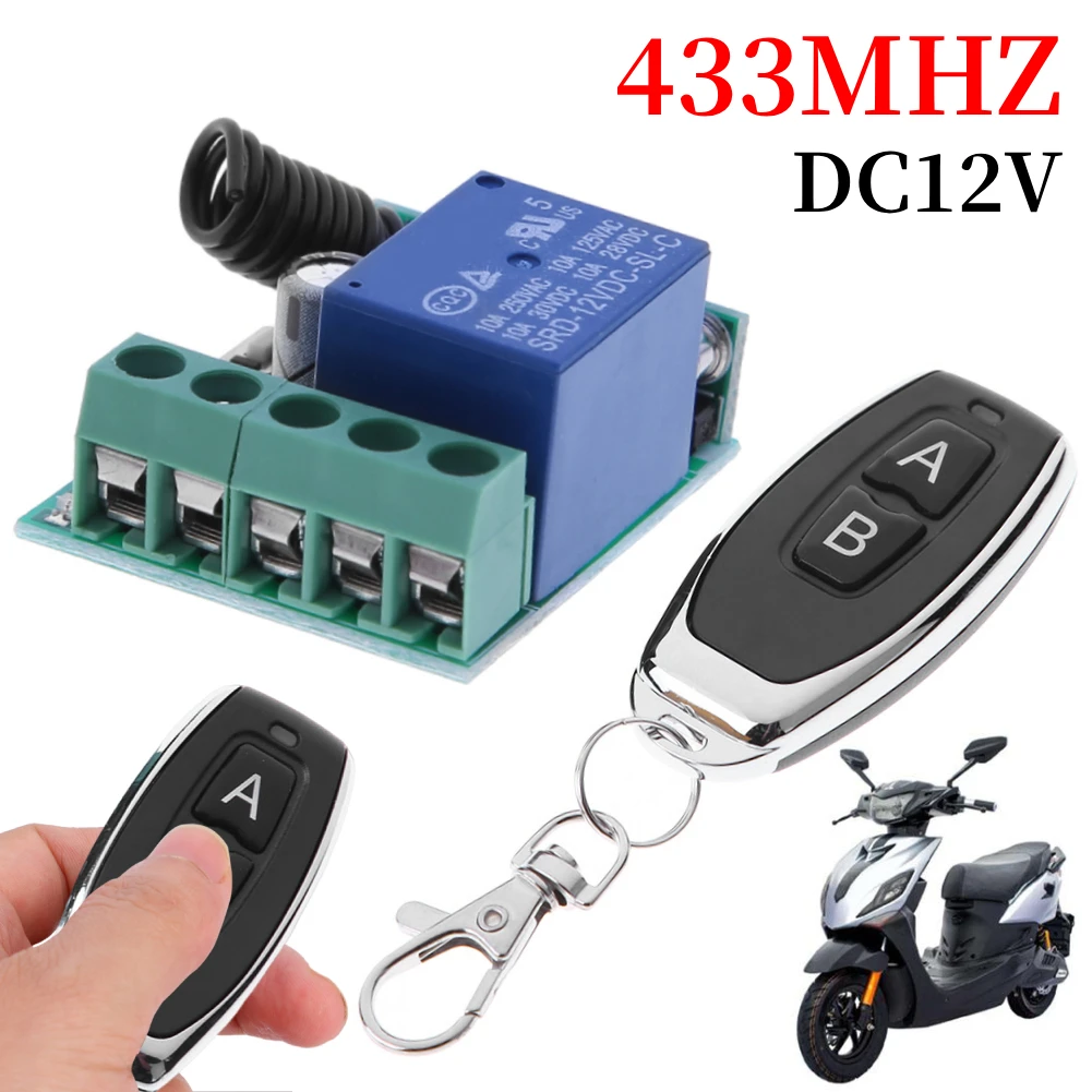 Interruptor-de-controle-remoto-sem-fio-universal-Rel-M-dulo-Receptor-RF ...