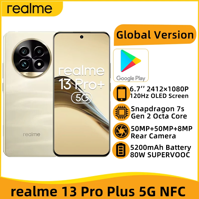 Global-Version-realme-13-Pro-Plus-5G-NFC-Snapdragon-7s-Gen-2-Octa-Core ...