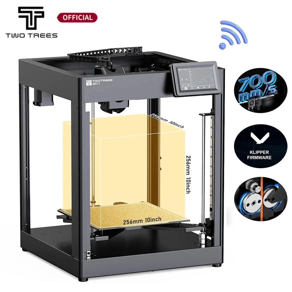 TwoTrees-SK1-CoreXY-3D-Printer-700mm-s-Klipper-With-Automatic-Leveling ...