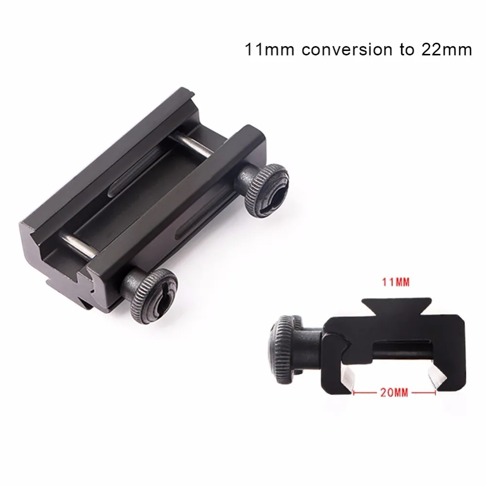 High-Quality-Dovetail-Rail-Extension-20mm-to-11mm-Mount-Rail-Picatinny ...