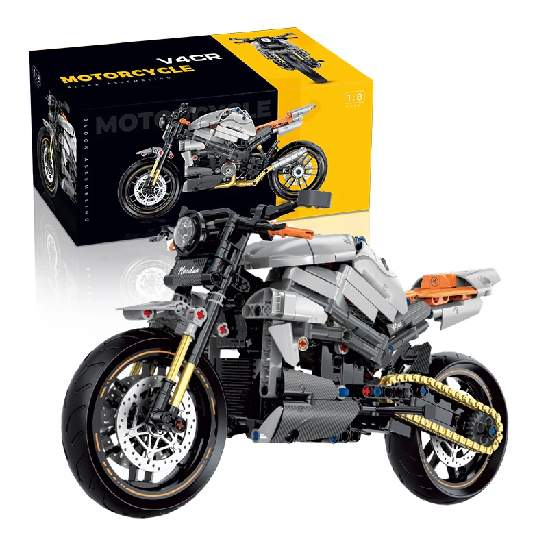 1-8-City-Motorbike-Model-MOC-Building-Blocks-Motorcycle-Vehicle ...
