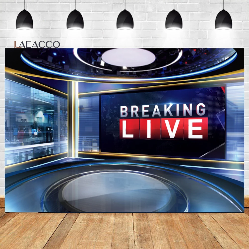 News Studio Backdrop