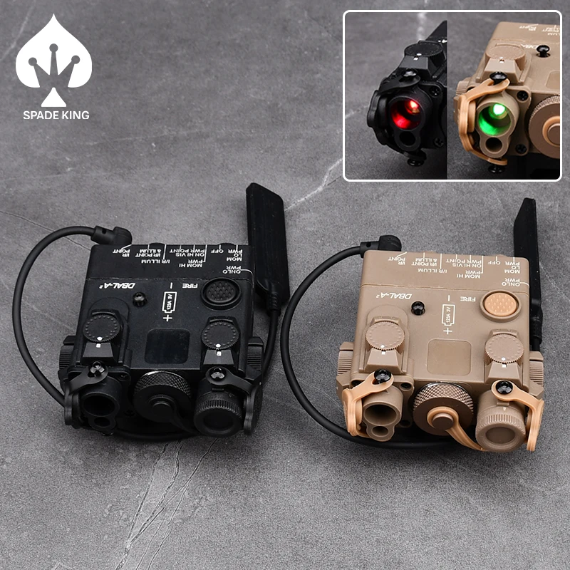 Tactical-DBAL-A2-Red-Green-Single-Laser-Battery-Box-Cr123a-No ...