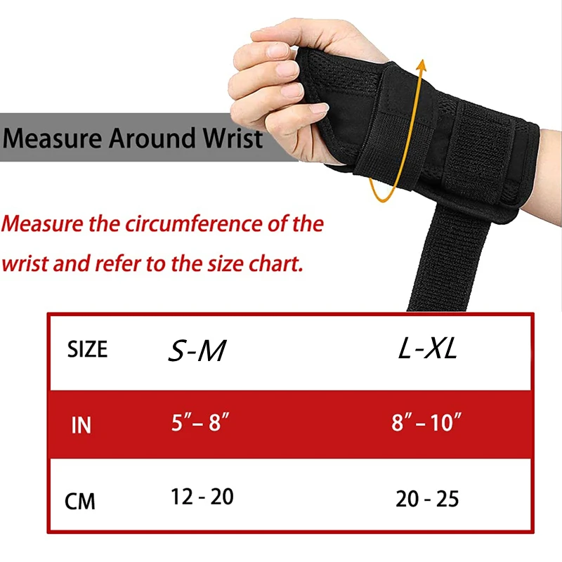 Wrist Size Chart | tunersread.com