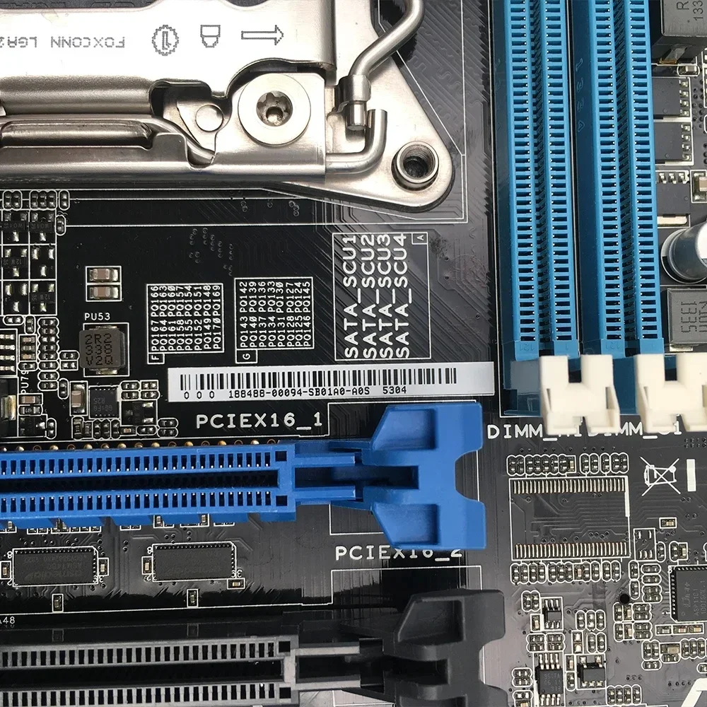 Server Motherboard Z9PE-D8 WS 14*SATA 7*PCI-Ee E5-2696 2680 V2 C602 LGA ...