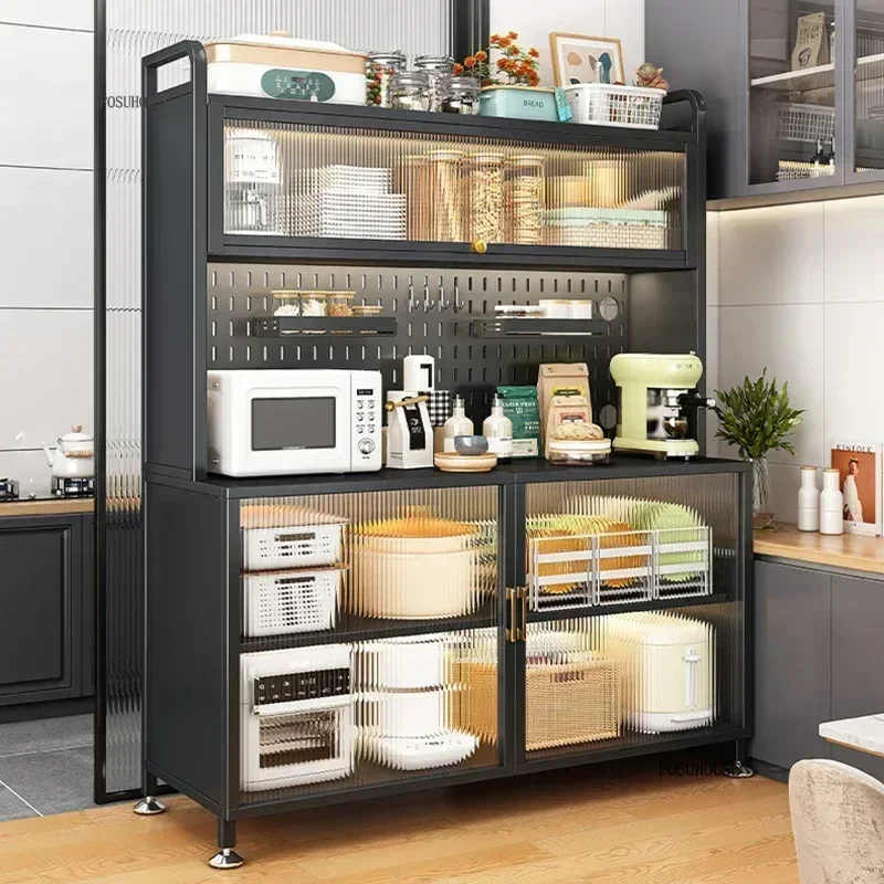 Minimalist-Carbon-Steel-Kitchen-Cabinet-Home-Kitchen-Cabinets-Floor ...