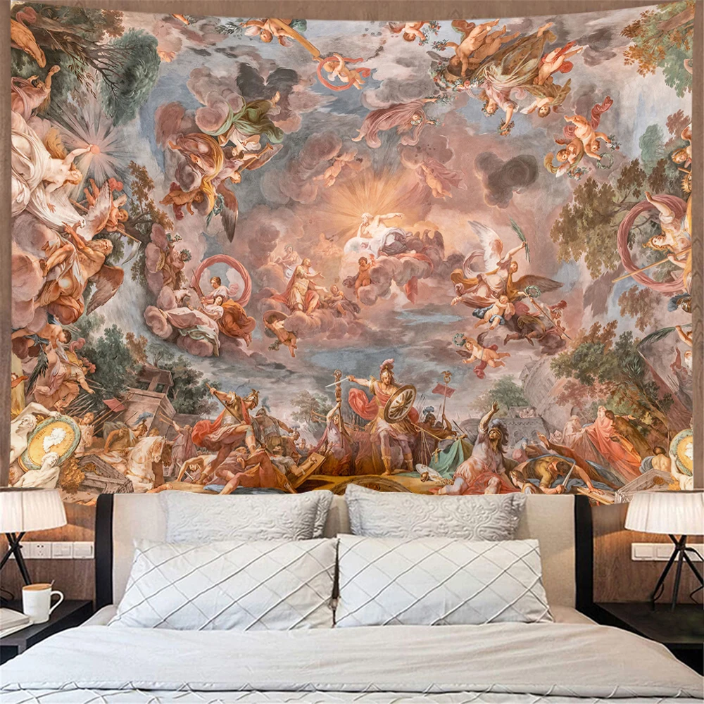 Oil-Painting-Ancient-Greece-Shinhwa-Tapestry-The-Medieval-Times-Wall ...