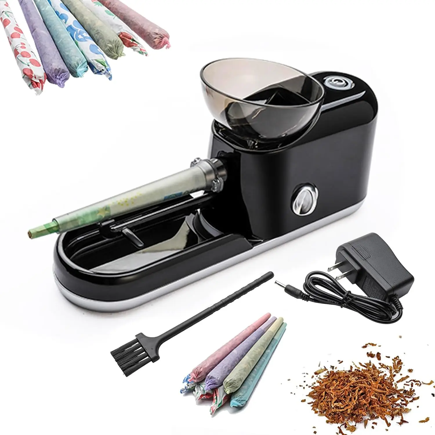 Electric-Cones-Rolling-Machine-Automatic-Loader-Mini-Portable-Pre ...