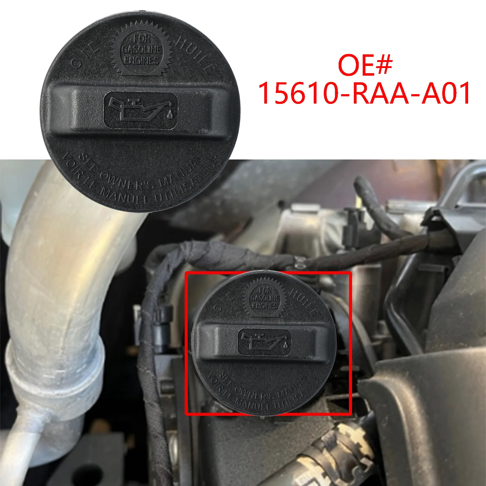 Tank Cap For Acura MDX 03-09 RL 06-08 TL 04-08 RSX 03-05 Engine Oil ...