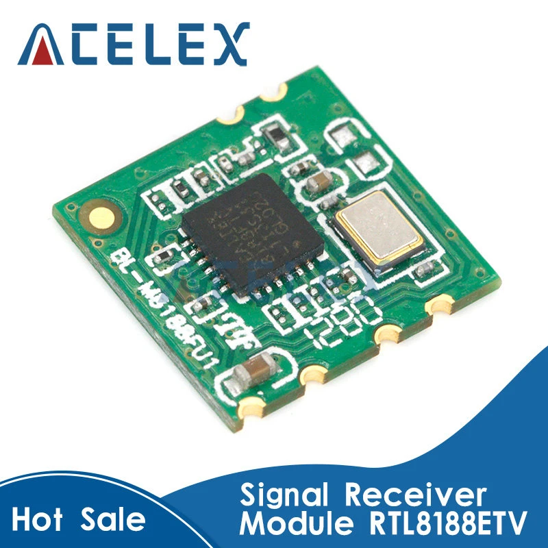 RTL8188FTV USB WIFI kablosuz ağ kartı adaptörü modülü sinyal alıcısı ...