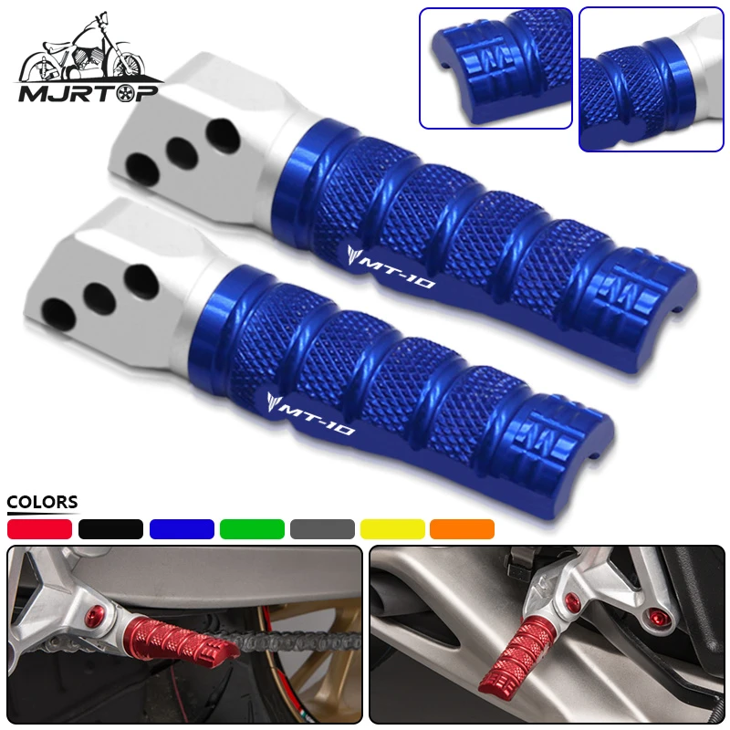 New Motorcycle Rear Foot Pegs Pedal Accessories For Yamaha Mt-10 Mt10 ...