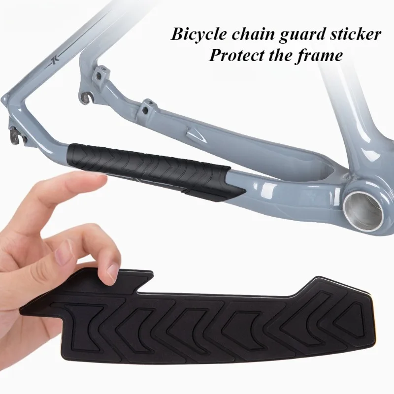 1Pcs Silicone Bike Chain Sticker Bicycle Frame Protector Scratch-Resistant Road Bike Chain Guard ...