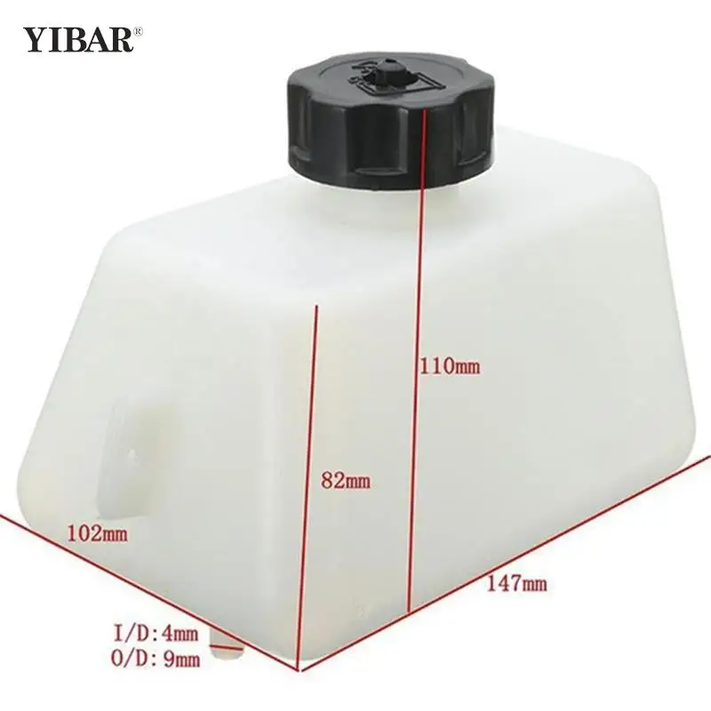 1L-White-Plastic-Motorcycle-Petrol-Fuel-Tank-For-Mini-Motor-Dirt-Bike ...