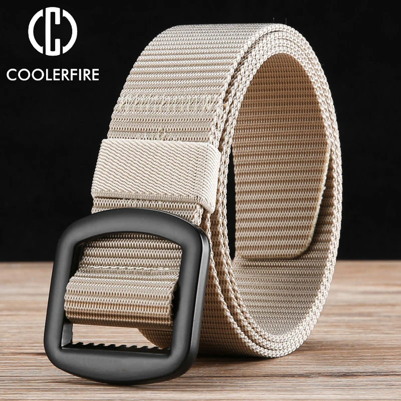 Heren riemen nylon webbing canvas casual stof tactische riem hoge ...