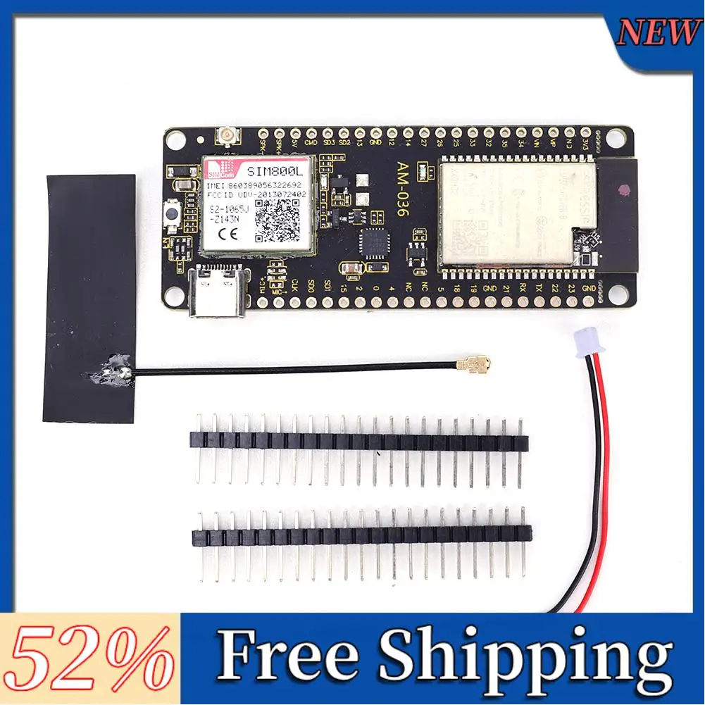T-Call-V1-4-ESP32-Development-Board-GPRS-Antenna-ESP32-WROVER-B-SIM800L ...