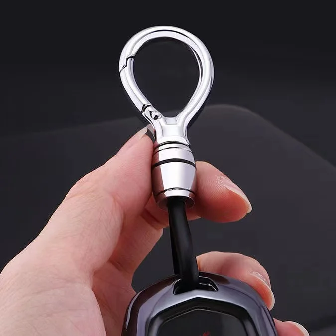 FashionKeychain-Business-Gift-Leather-Key-Chain-Men-Women-Car-Key-Strap ...