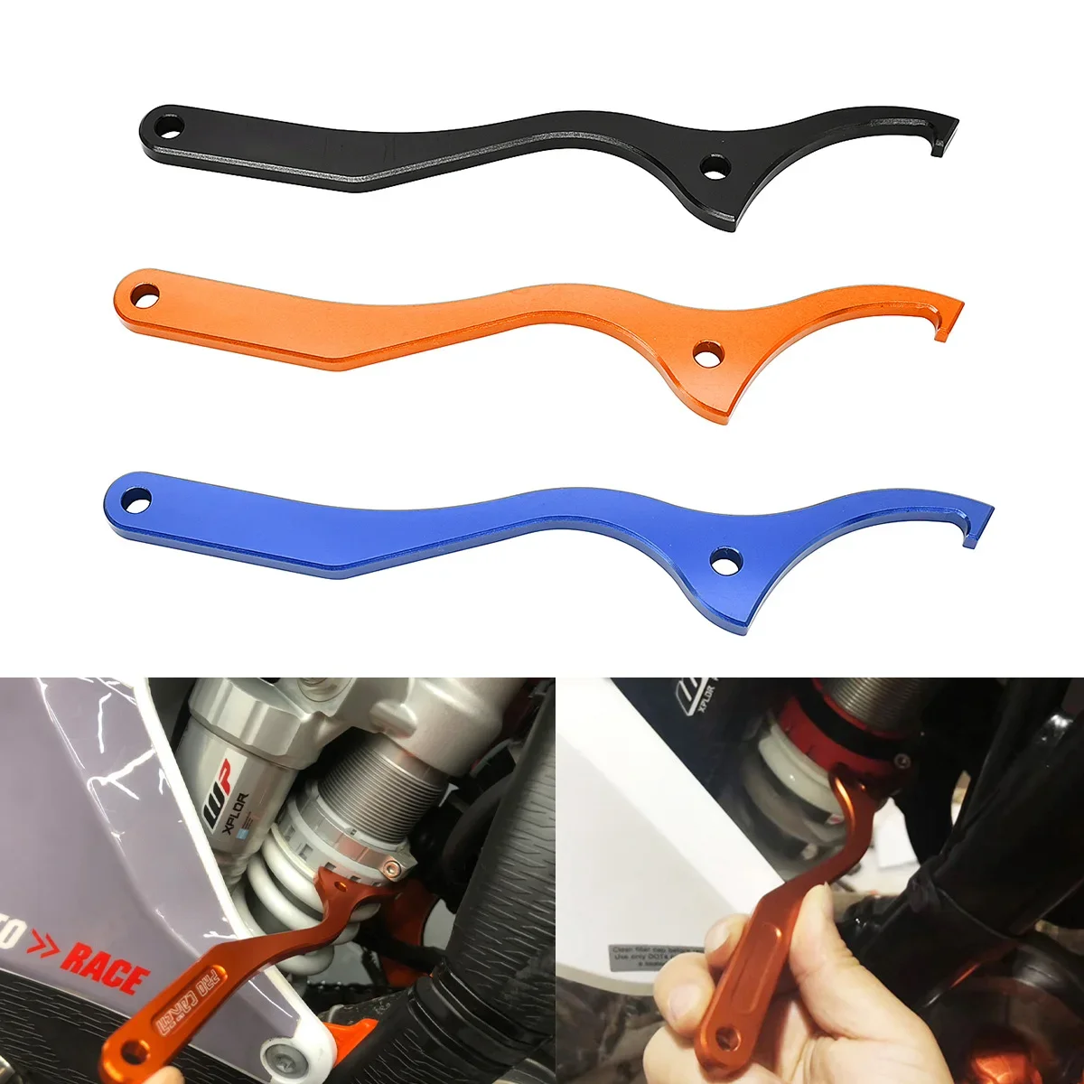 Motorcycle-Rear-Damping-Shock-Absorber-Spanner-Wrench-Tool-For-KTM-EXC ...