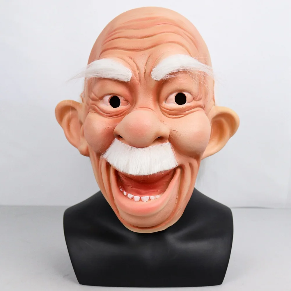 Old Man Rubber Mask