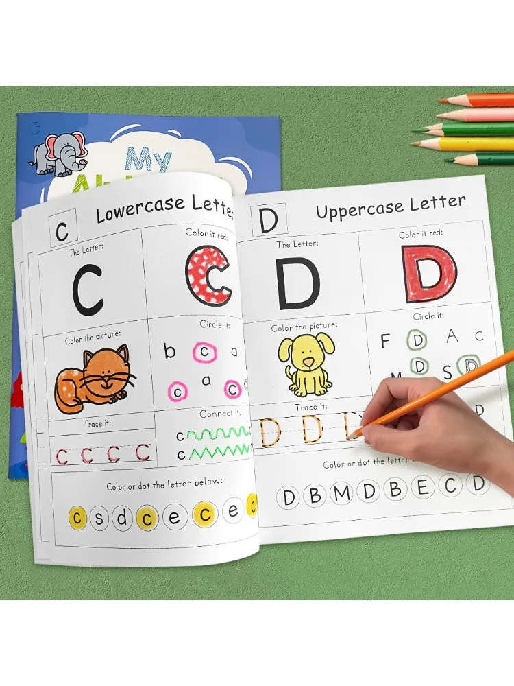 Hojas De Trabajo Para Trazar Letras En Preescolar