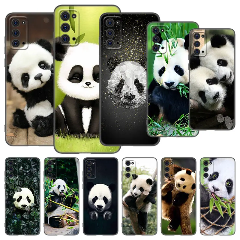 Chinois ours Panda pour Samsung Galaxy M11 M12 M21 M22 M30 M31 S M32 5G ...