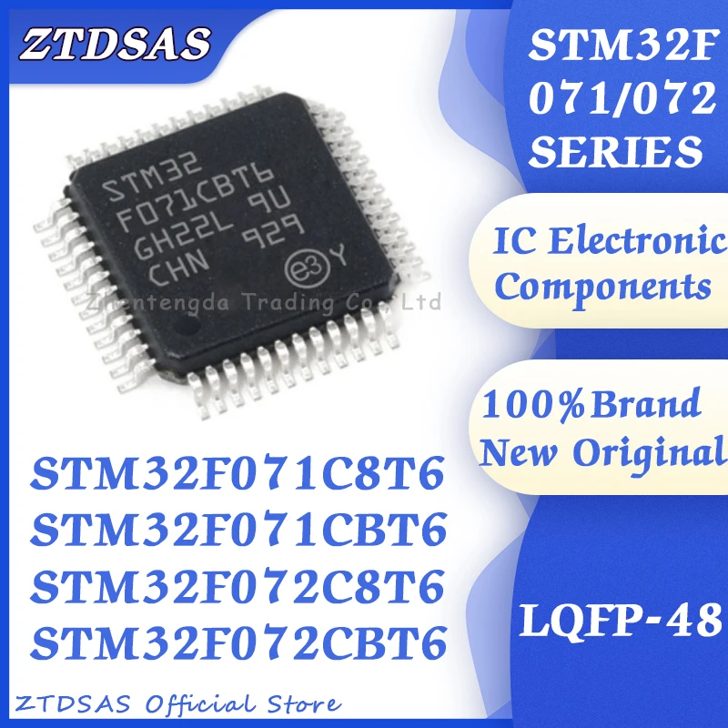 STM32F071V8T6 STM32F071VBT6 STM32F071C8T6 STM32F071CBT6 STM32F072C8T6 STM32F072CBT6 STM32F071 ...