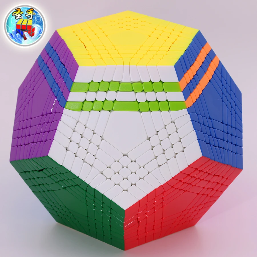 SengSo-Megamin-Dodecaedro-Magic-Cube-12-Face-Stickerless-Colorido-Logic ...