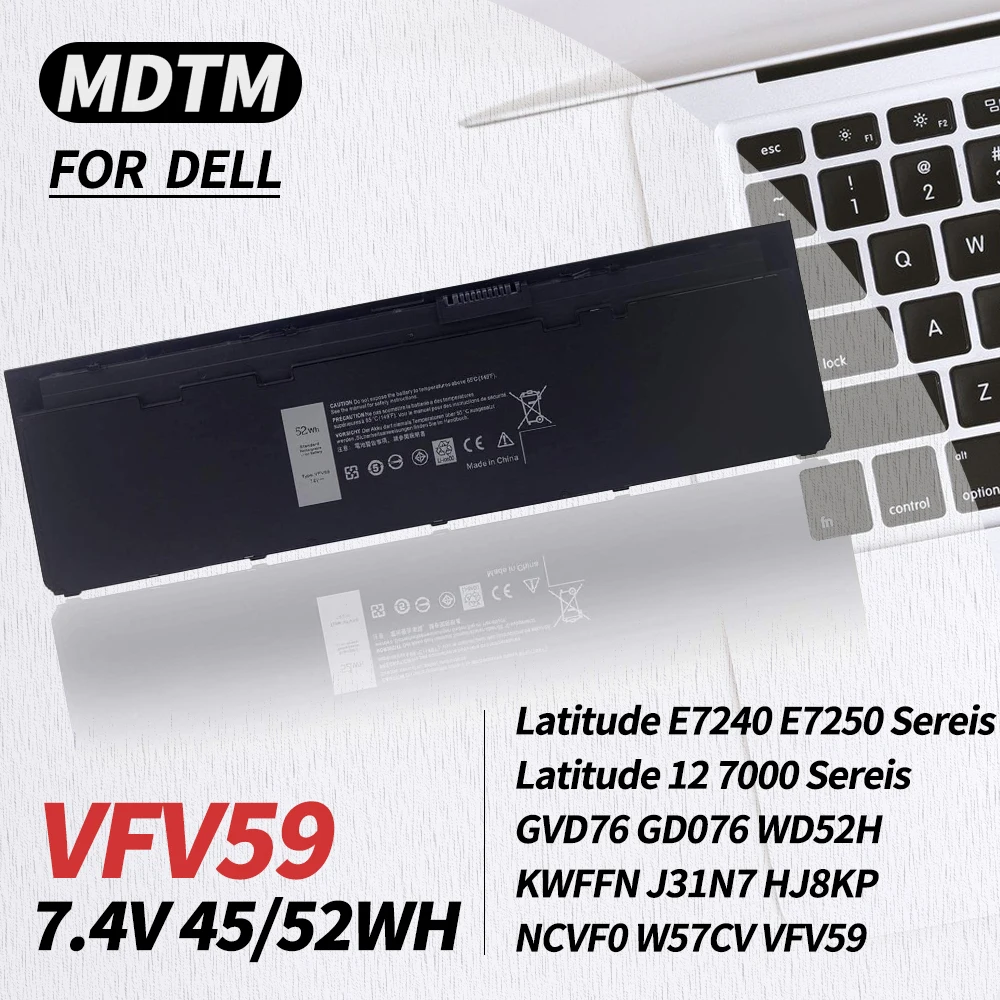 VFV59 Laptop Battery for Dell Latitude E7240 E7250 HJ8KP F3G33 KWFFN ...