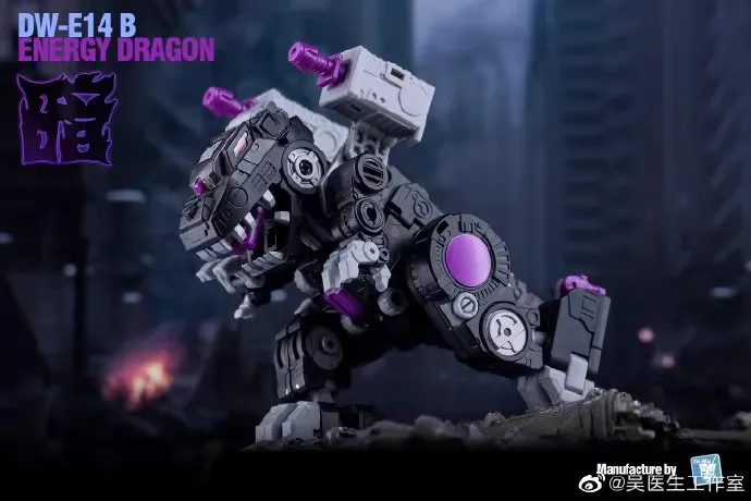 New Transformation Toy DR.WU Extrme Warfare DW E18B Energy Dragon DARK ...