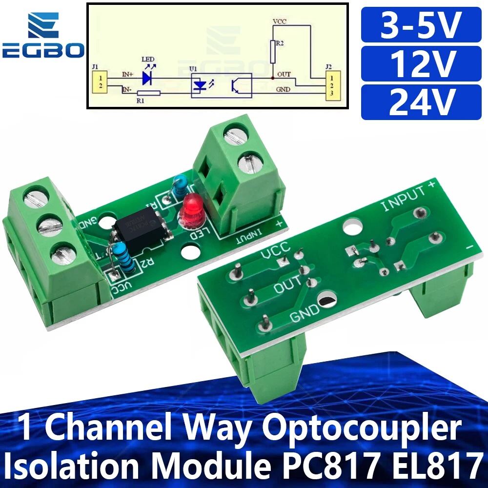 1-kanal-Weg-Optokoppler-Isolation-Modul-PC817-EL817-3V-5V-12V-24V-Photoelektrischer-Isolator ...