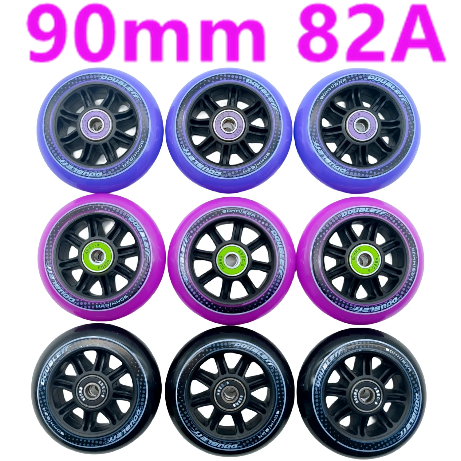 Free-shipping-speed-skate-wheel-85a-90mm-100mm-110mm-bearing-608z-abec ...