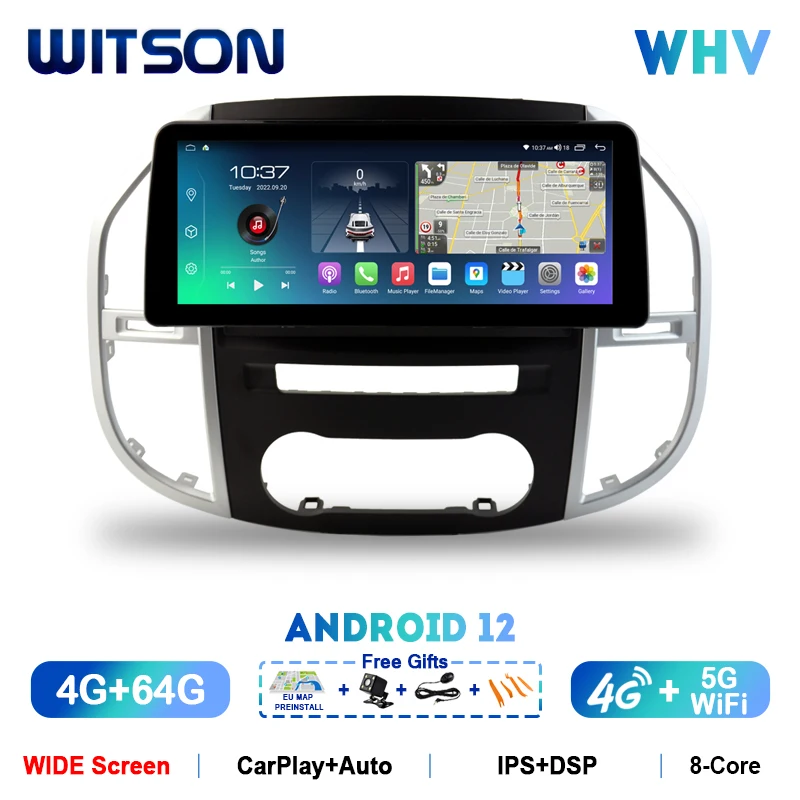 WITSON-Android-12-Carplay-Auto-Stereo-for-MERCEDES-BENZ-VITO-3-W447 ...
