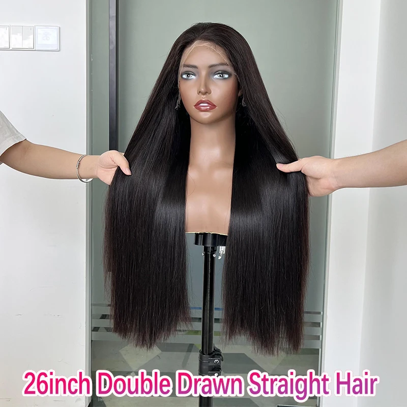 GDYLUXURY-250-Density-HD-Transparent-Lace-Frontal-Wig-30-Inch-Brazilian ...