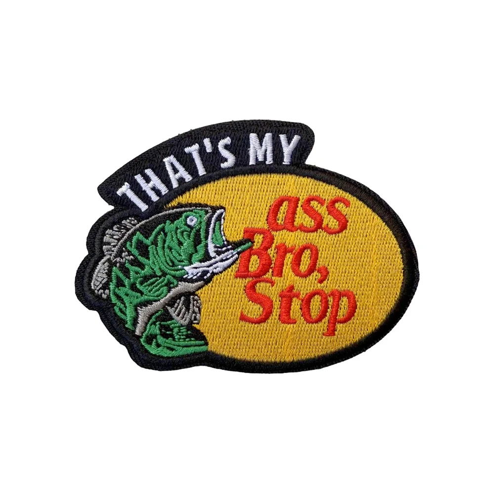 Nice Bass Bros Logo Patch: The Hilarious, High-Quality Vinyl Badges ...