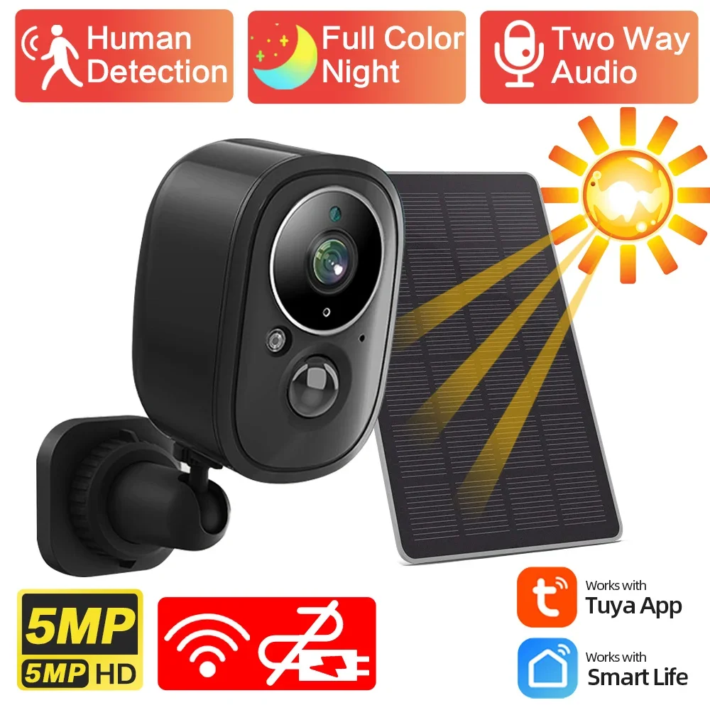5MP-WiFi-IP-Camera-Outdoor-Wireless-Solar-IP-Camera-3MP-HD-Built-in ...