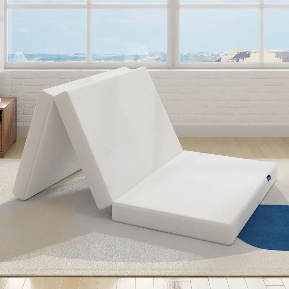 4" Folding Mattress Bamboo Charcoal Foam - DRAGON MAMA JAPAN