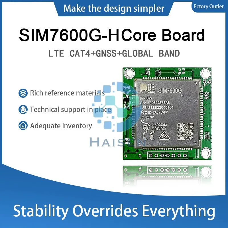 HAISEN-SIMCOM-SIM7600G-H-Core-Board-4G-LTE-CAT4-GNSS-Development-Board ...