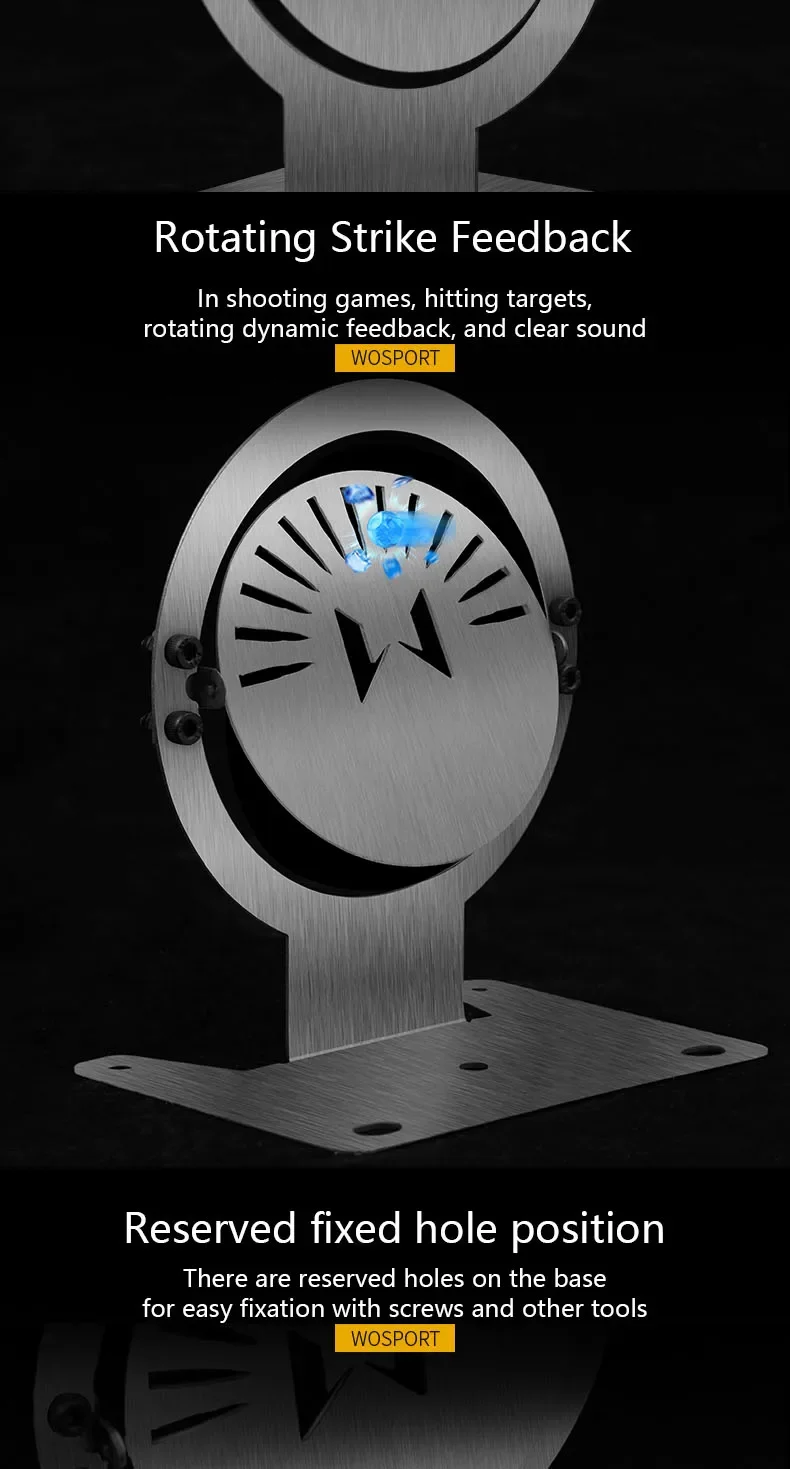 14*12 Cm Stainless Steel Metal Flip Target Shooting Training Target ...