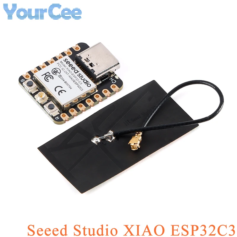 Seeed Studio Xiao Esp32-c3 Ble Wifi Wireless Development Board Module Seeeduino Esp32c3 Tiny Mcu ...
