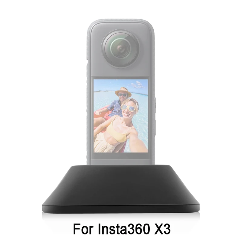 PULUZ-Silicone-Base-Desktop-Stand-For-Insta360-X3-Sport-Camera ...