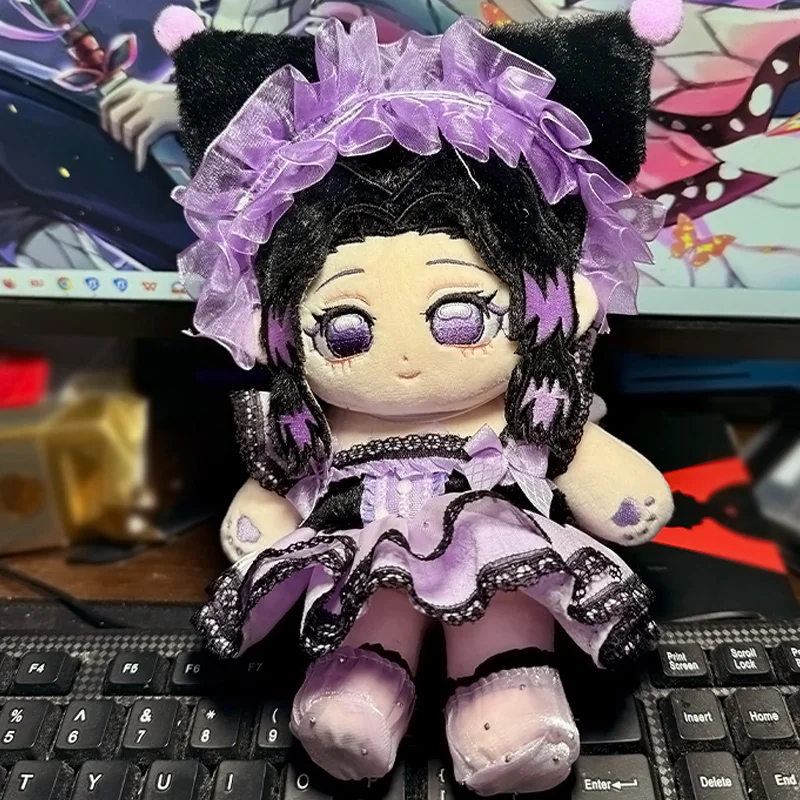 20cm Stuffed Anime Kimetsu No Yaiba Demon Slayer Kochou Shinobu Figure ...