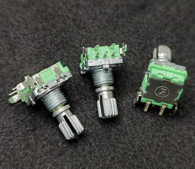 Taiwan EC11 encoder F11E side adjustment 20 bits 20 pulses with switch ...