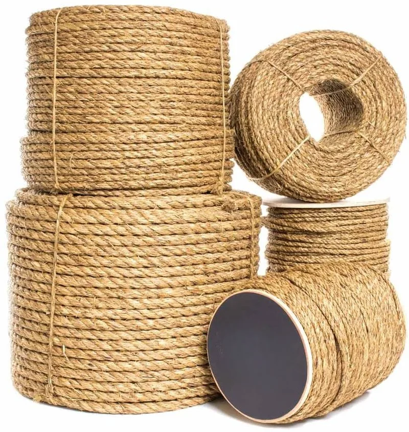 Cuerda-de-Yute-Natural-rollos-de-3-hebras-cord-n-trenzado-de-c-amo ...