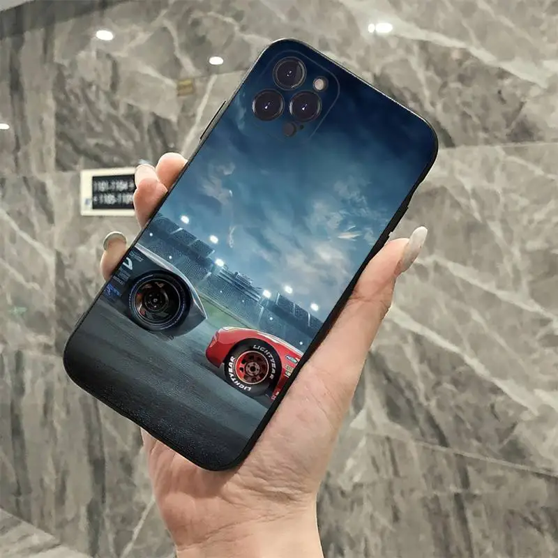 Funda de teléfono Disney Cars Lightning McQueen para iPhone 8 7 6 6S ...