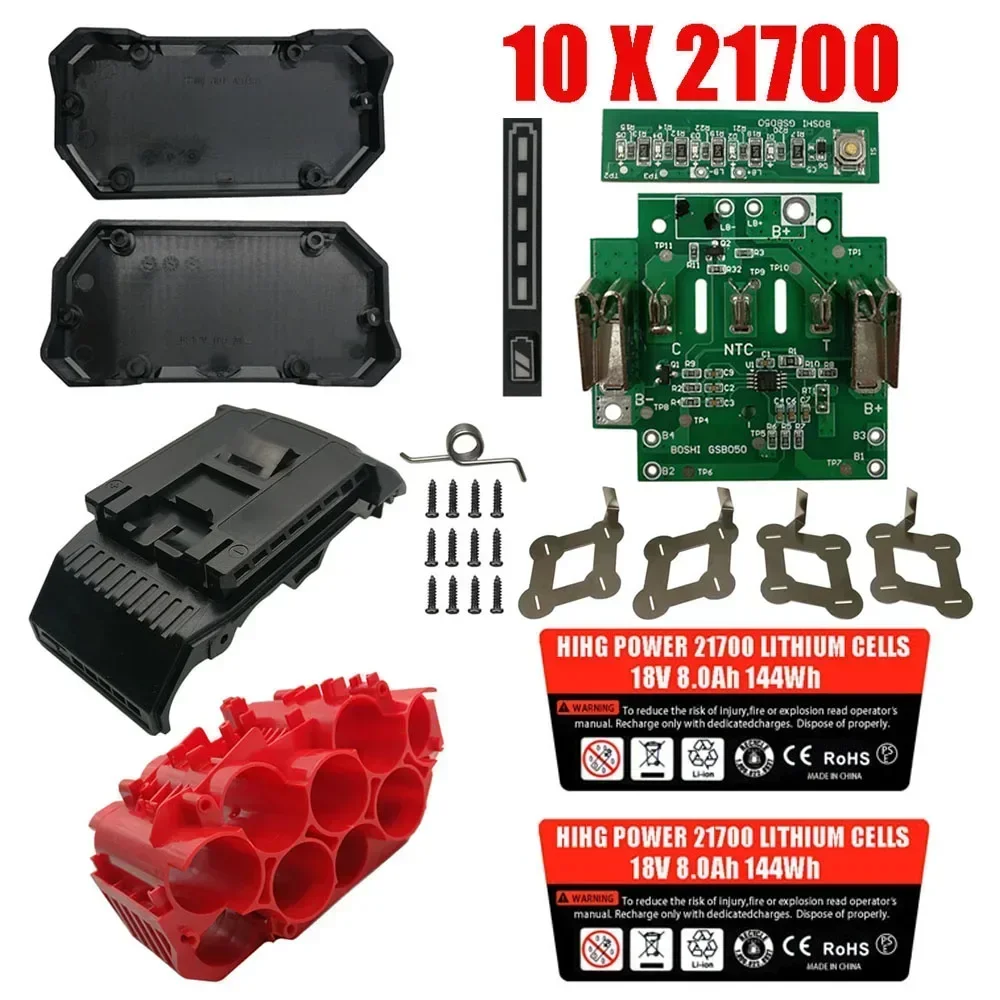 BAT618-10-21700-Li-ion-Battery-Management-System-Plastic-Case-PCB ...