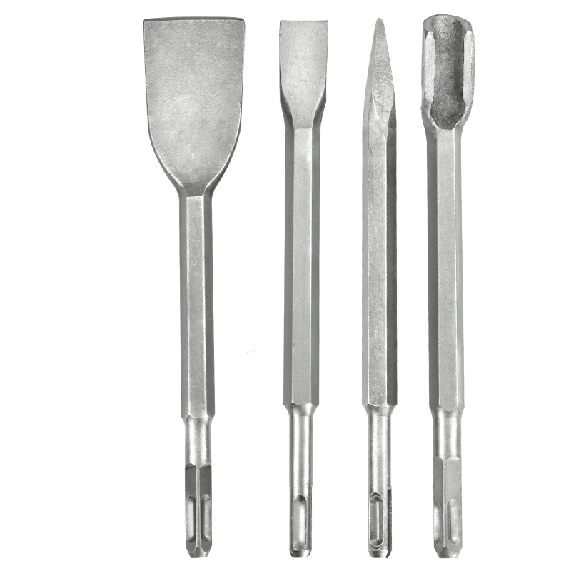 SDS PLUS Shank Point Flat Wide Flat Electric Hammer Chisel Bit for Wall ...