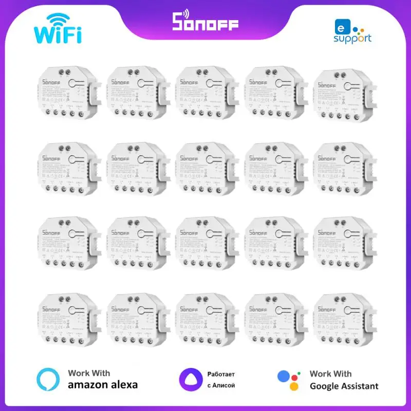 SONOFF-DUAL-R3-2-Gang-Dual-Relay-Smart-Switch-DUALR3-MINI-DIY-Switch ...