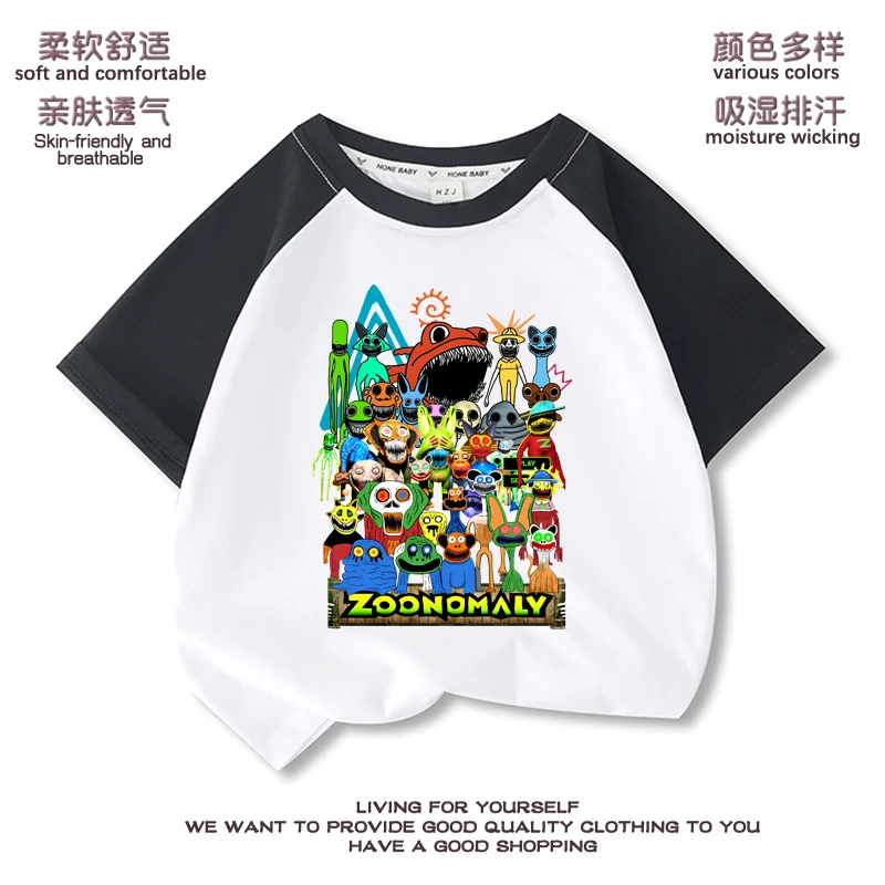 2024-New-Zoonomaly-Catnap-Children-T-Shirts-Game-Tee-Shirt-Kid-Cartoons ...