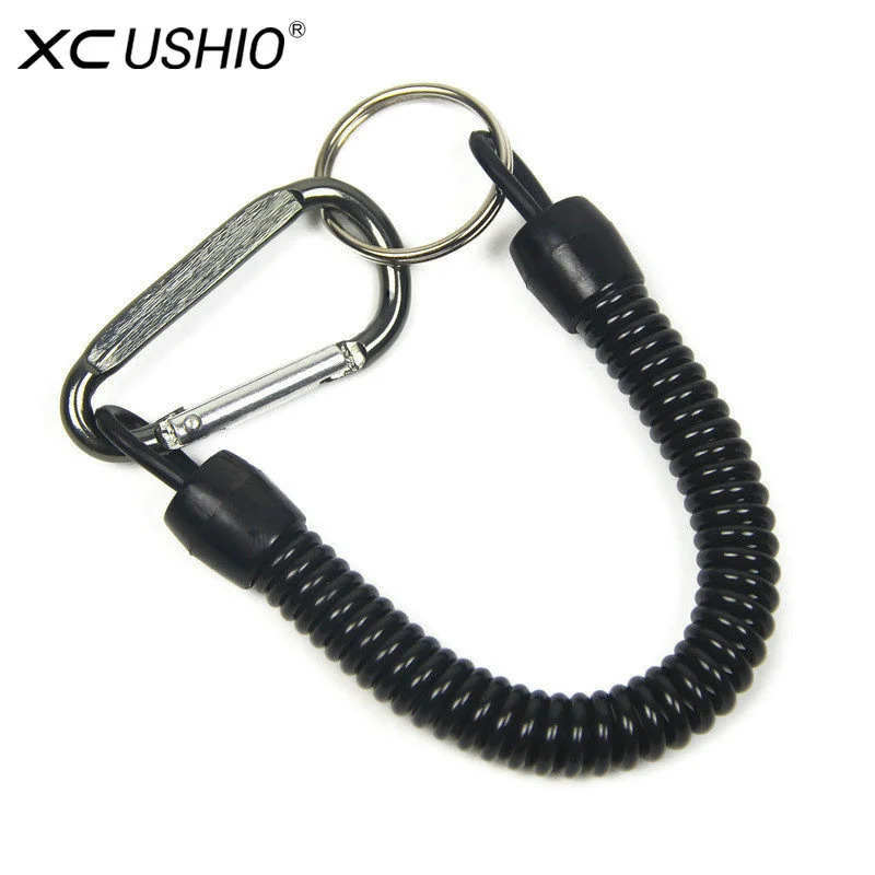 XC-Tactical-Lanyard-Spring-Rope-Outdoor-Hiking-Camping-Anti-lost-Phone ...